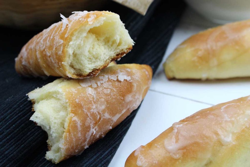 Fartons caseros (bollitos con glaseado de horchata) sin lacteos ...