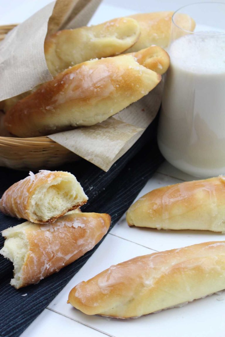 Fartons caseros (bollitos con glaseado de horchata) sin lacteos ...